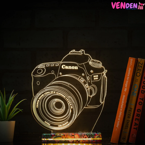 Canon DSLR Camera 3D Illusion Lamp – Maticals